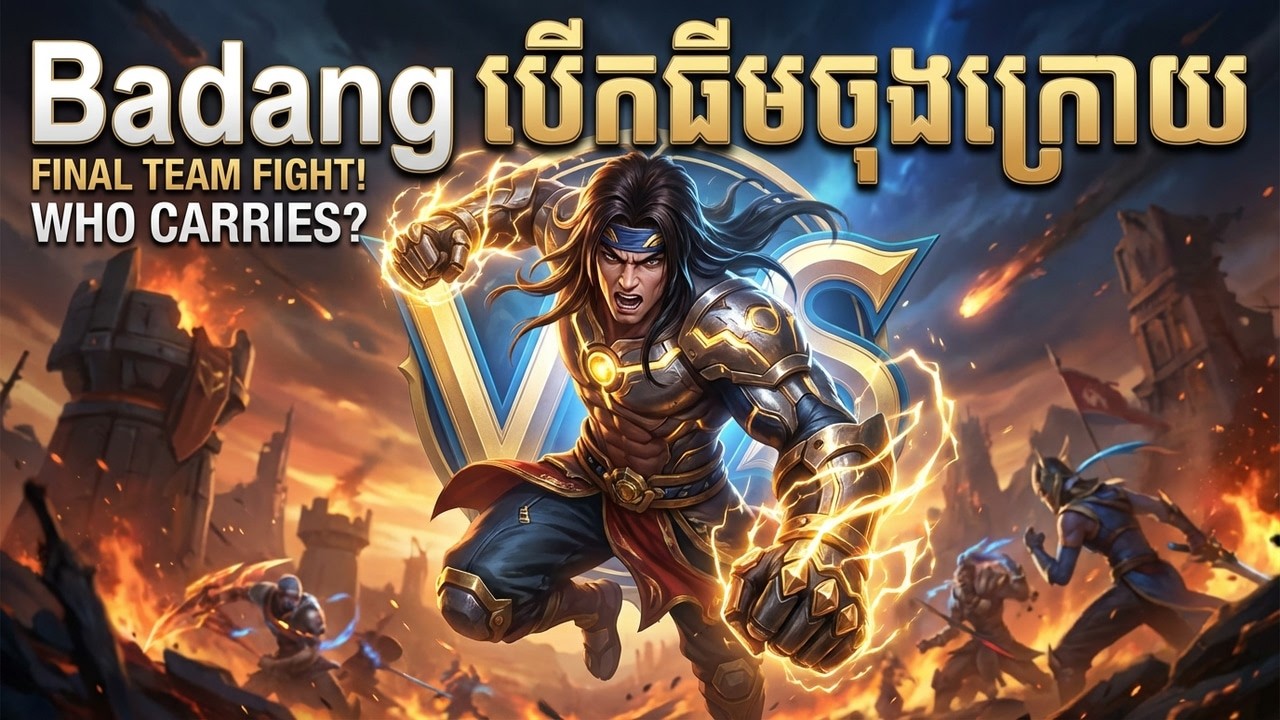 បេីក Team fight ចុងរបស់លោកបង បាយក្ដាំង ទៅទាំងអស់ - YouTube