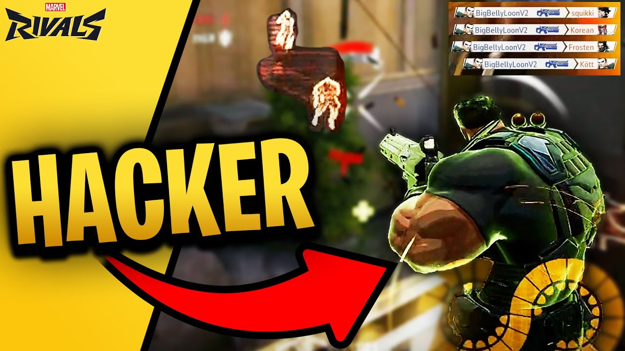 First Hackers Spotted! - Marvel Rivals Best Moments #4 #marvelrivals ...