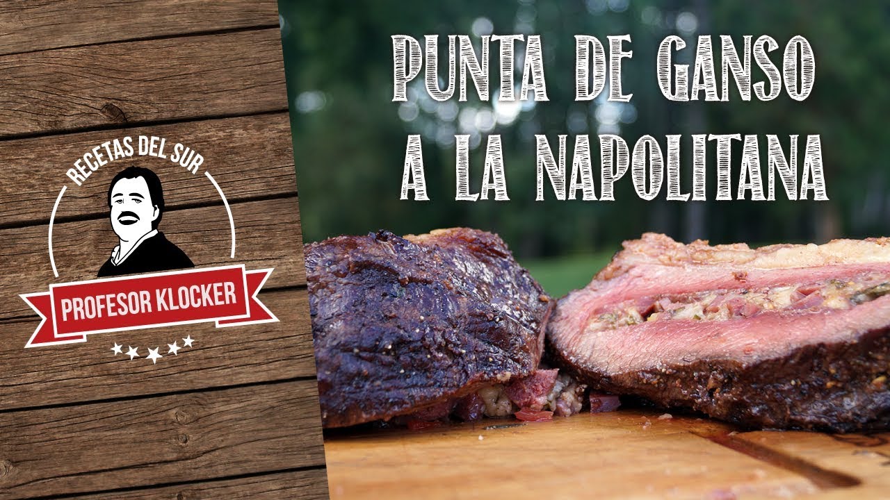 Punta de Ganso Rellena a la Napolitana - Recetas del Sur - YouTube