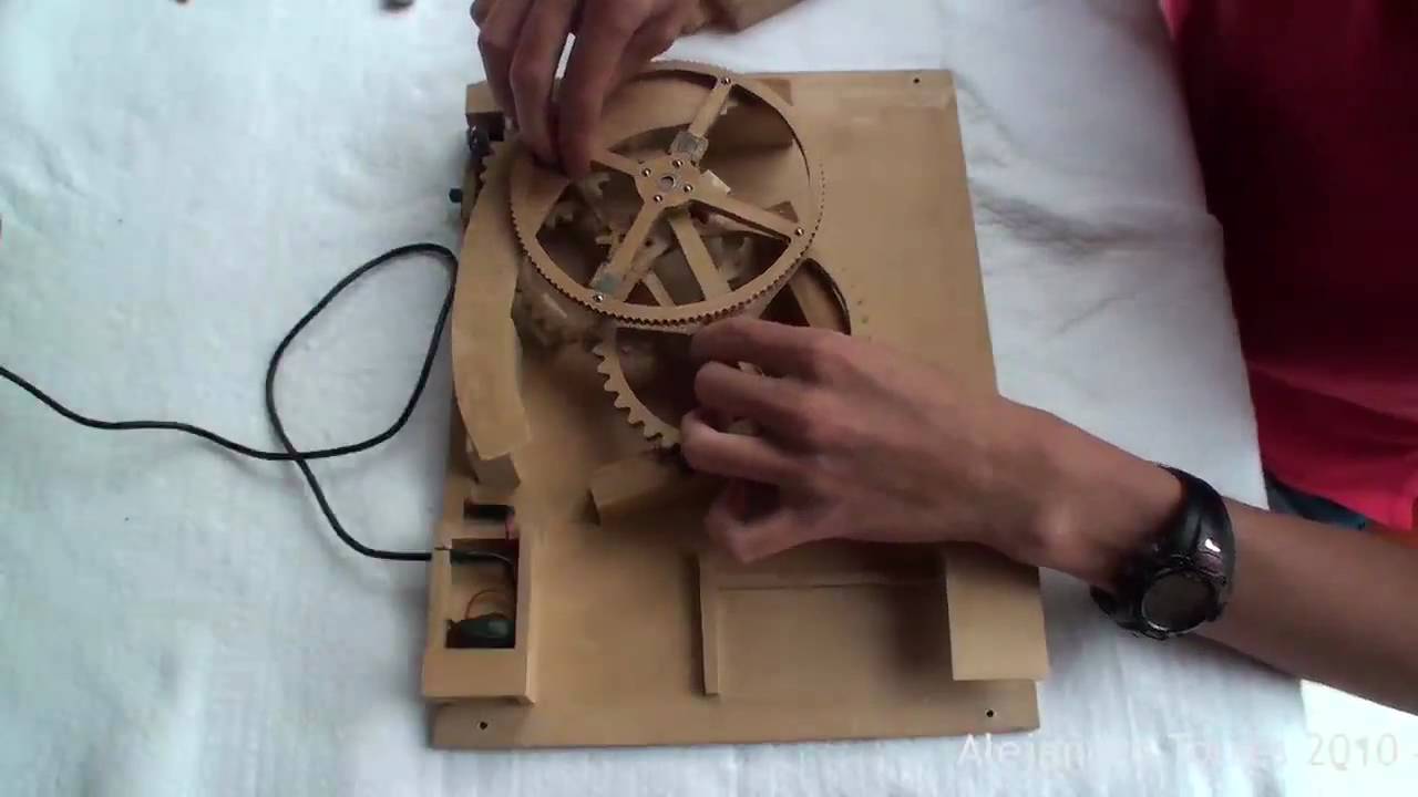 Drawing in Sand Marble Machine - YouTube
