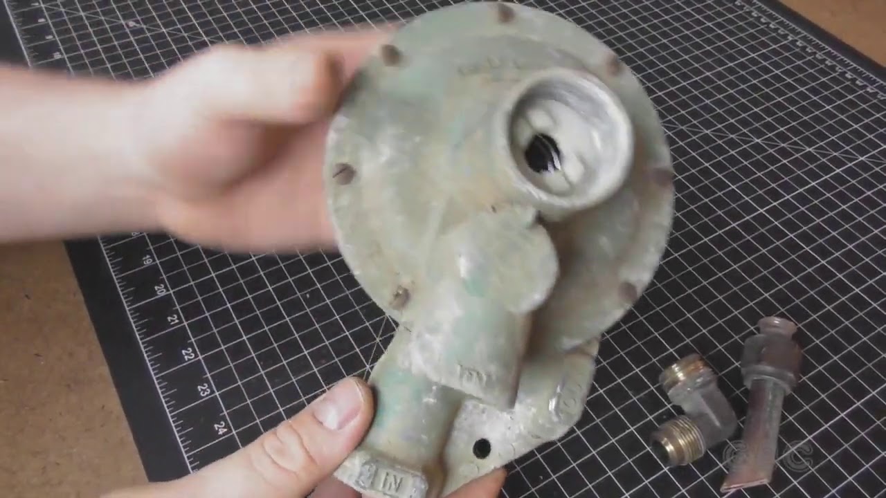 [98] Propane Regulator Teardown - YouTube