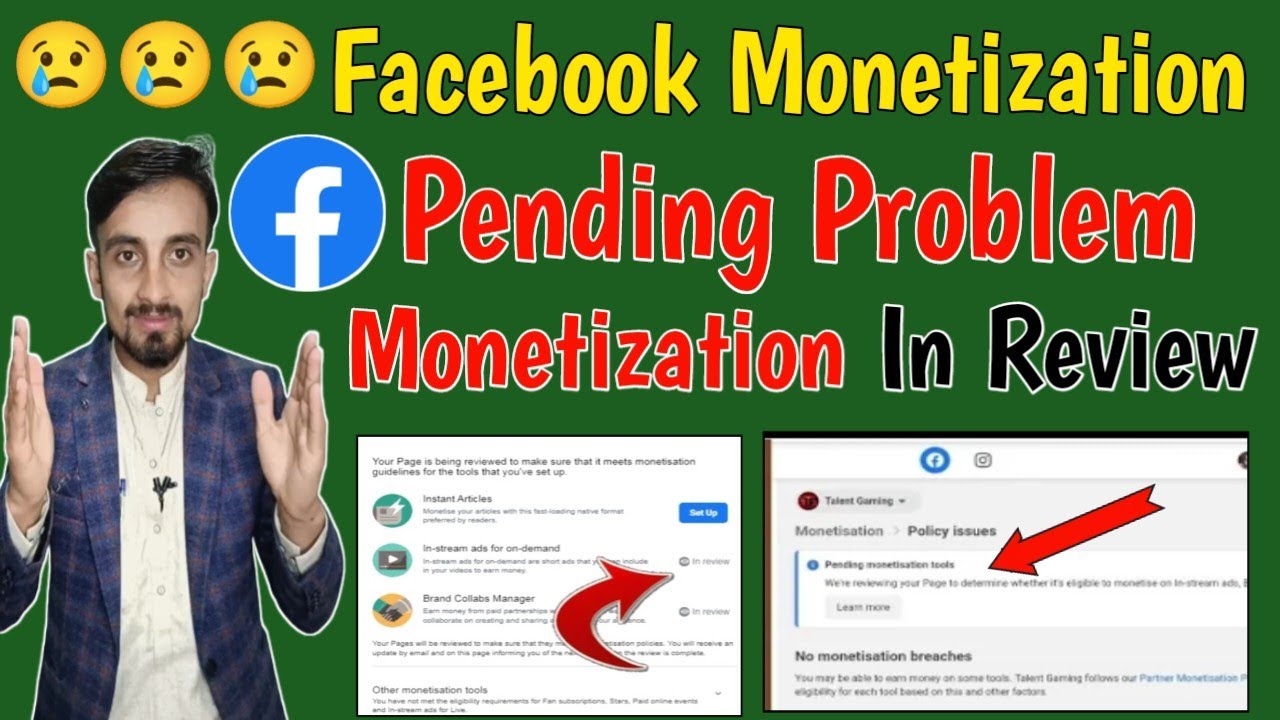 Facebook Monetization Pending Problem | Facebook Monetization In Review ...