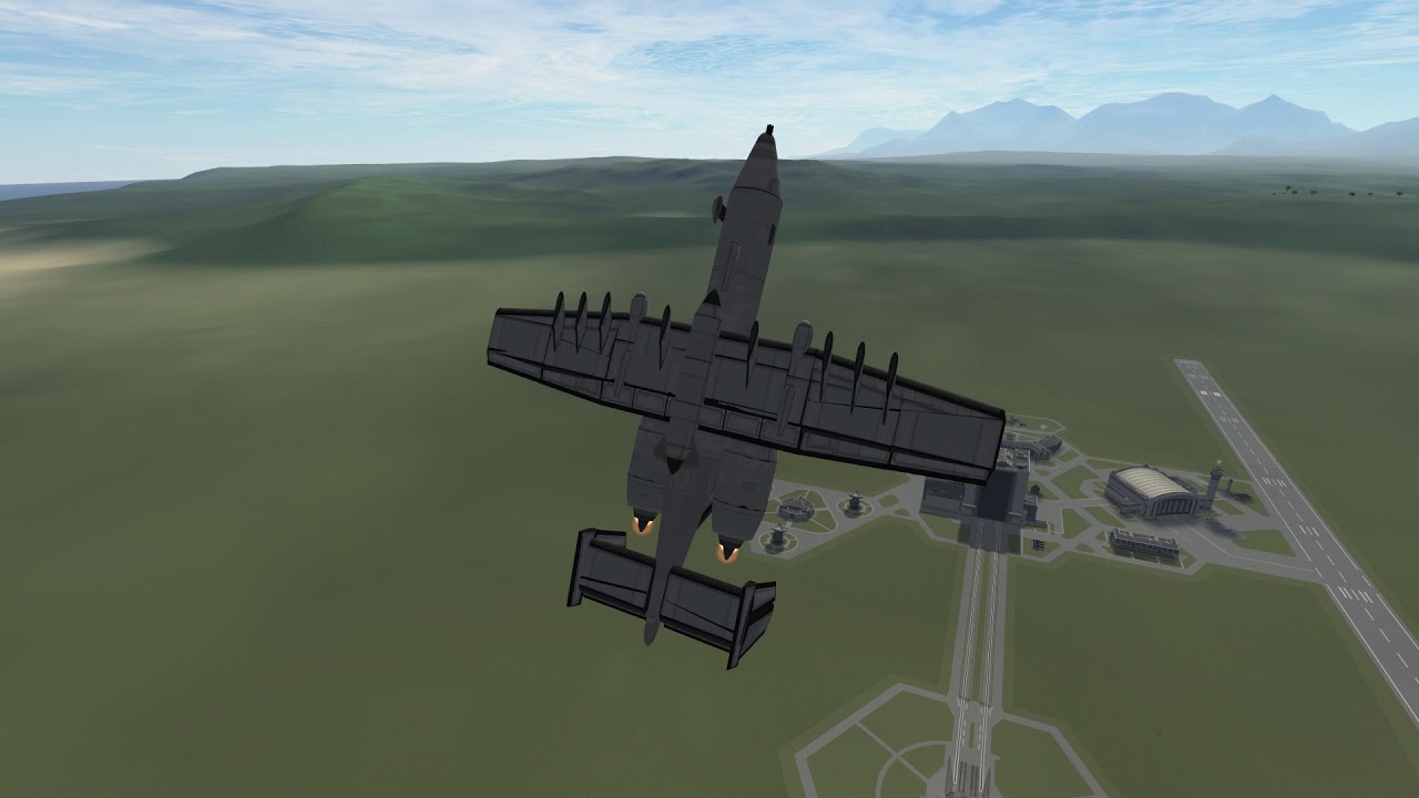 Stock A-10 Warthog KSP Kerbal Space Program 2020 03 08 17 31 38 - YouTube