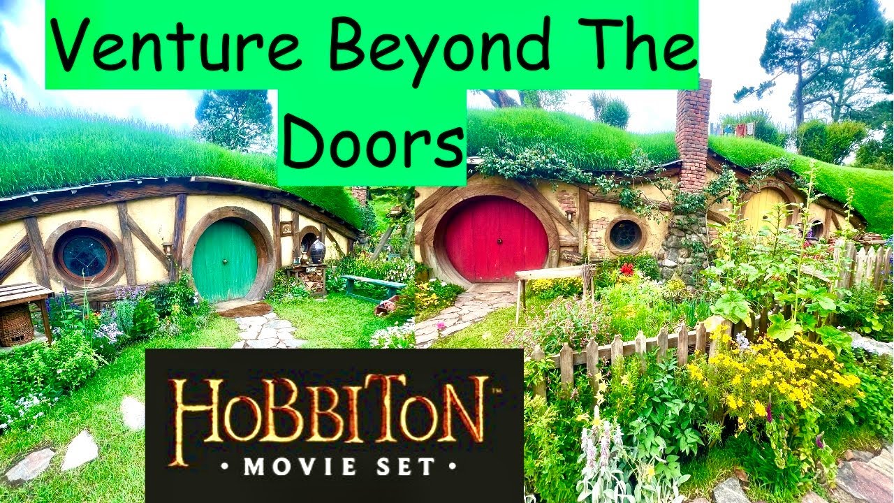 Let’s Go inside Hobbit Holes | Hobbiton Movie Set Tour New Zealand ...