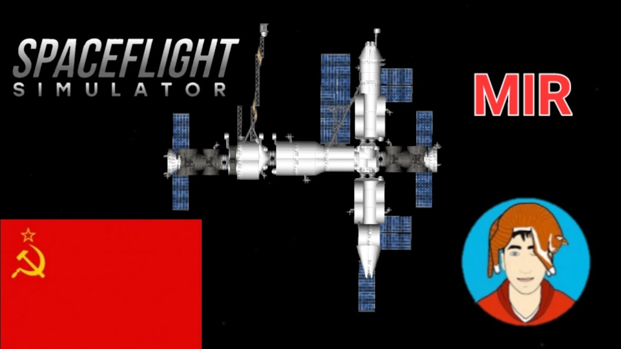 MIR in Space Flight Simulator - scala 1:1 (no espansioni) - YouTube