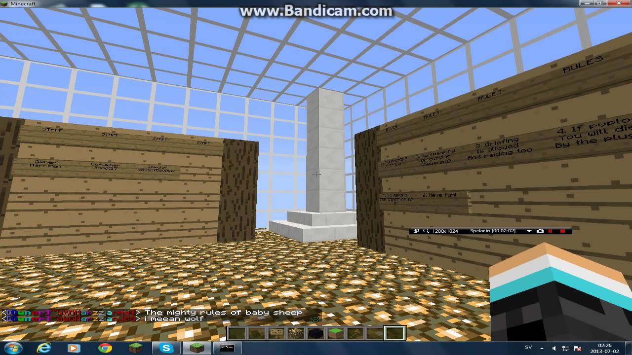 Minecraft Hamachi Server 1.5.2 Need Staff ~~WolfCraft~~ - YouTube