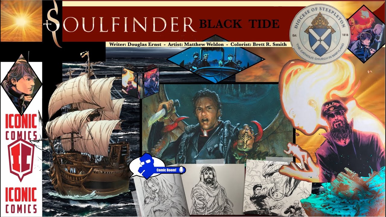 Soulfinder: Black Tide / Faith-based graphic novel brings virtue back ...