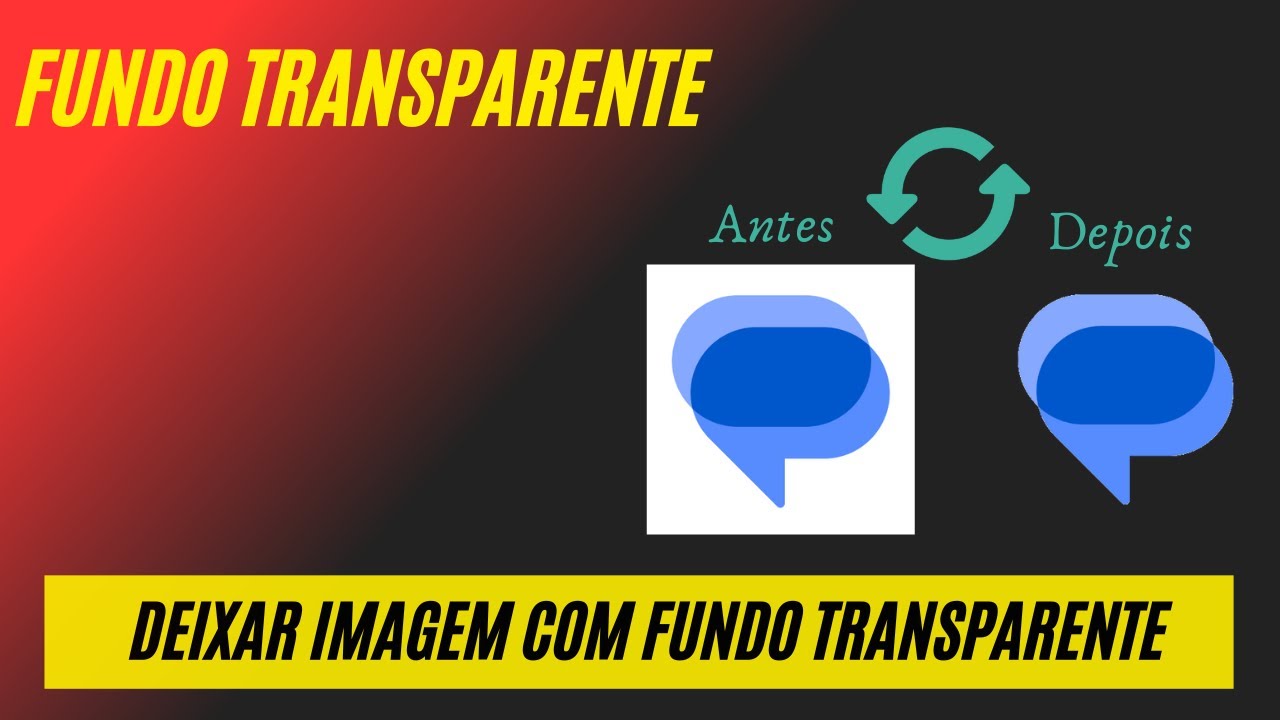 Como deixar imagem com fundo transparente online (em segundos) - YouTube