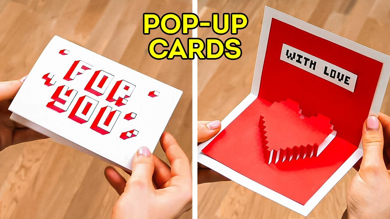 DIY Pop-Up Cards And Paper Crafts to Brighten Your Life - YouTube