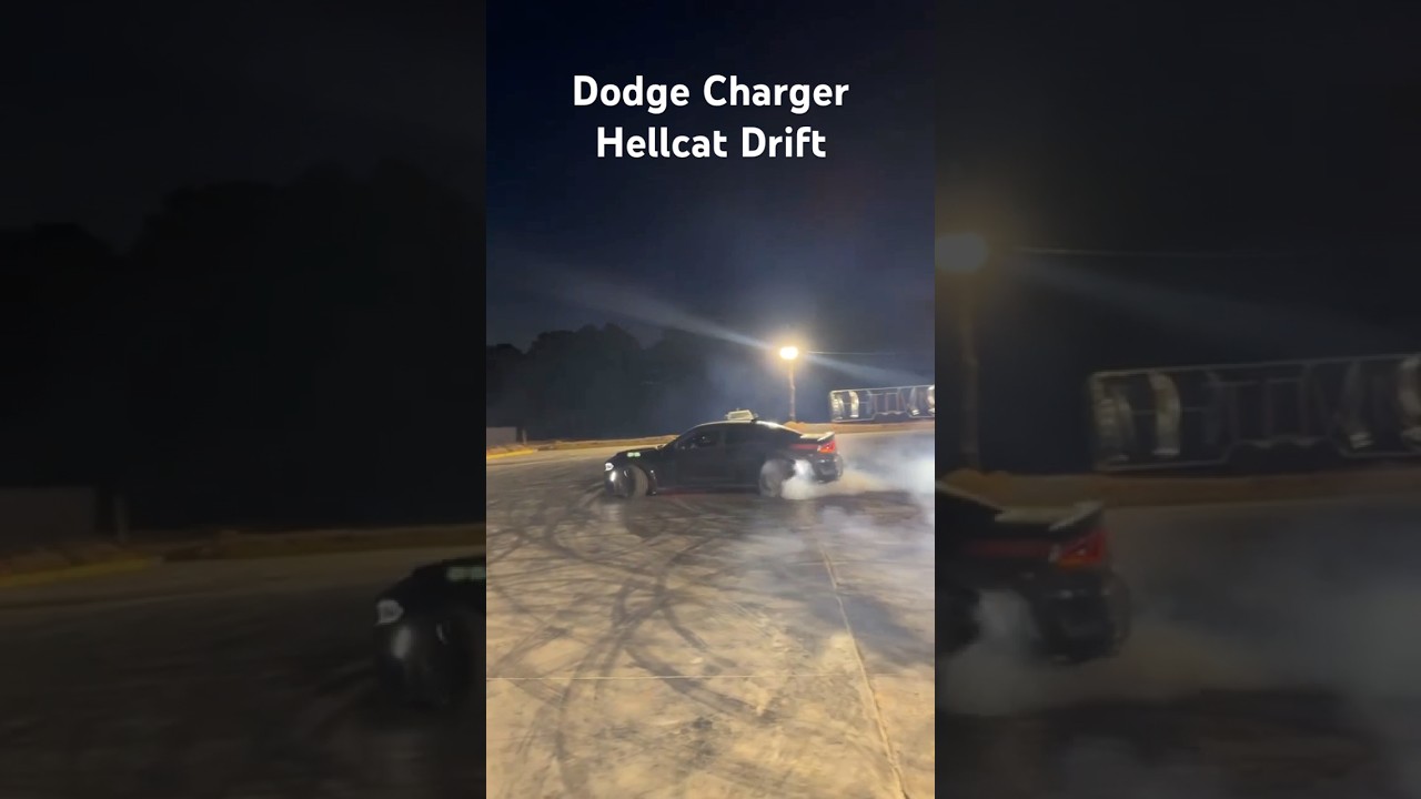 Dodge Charger Hellcat Drift #exhaust #dodge #hellcat #charger #drift ...