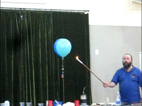 Exploding Hydrogen Balloons - YouTube