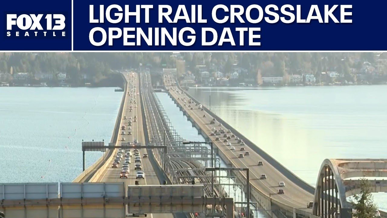 Sound Transit unveiling Link Light Rail Crosslake Connection opening ...