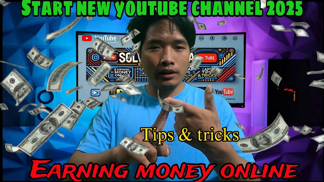 Earning money online | create new youtube channel | Start new youtube ...