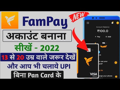 fam pay account opening 13 to 20 age app link description box 📦 - YouTube