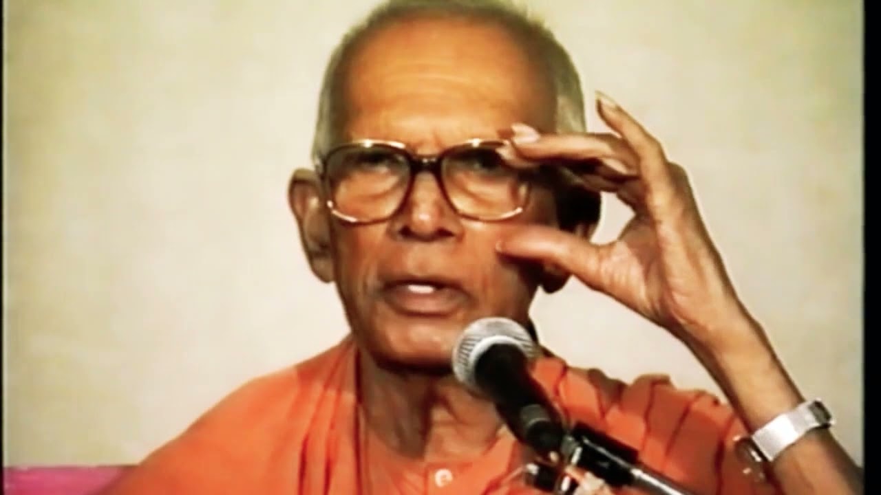 Swami Ranganathananda A Complete Philosophy of Life - YouTube