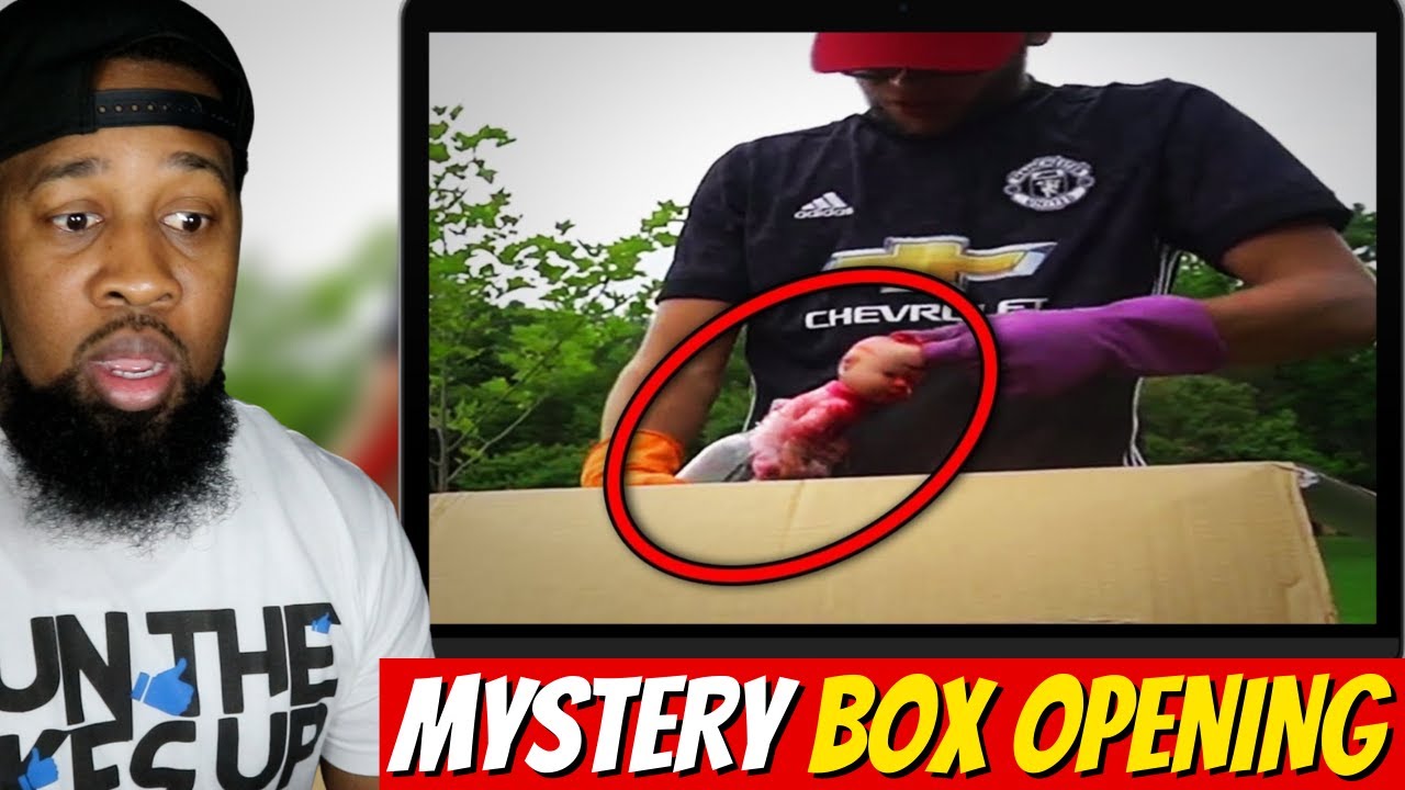 10 Scary Dark Web Mystery Box Openings By YouTubers... - YouTube