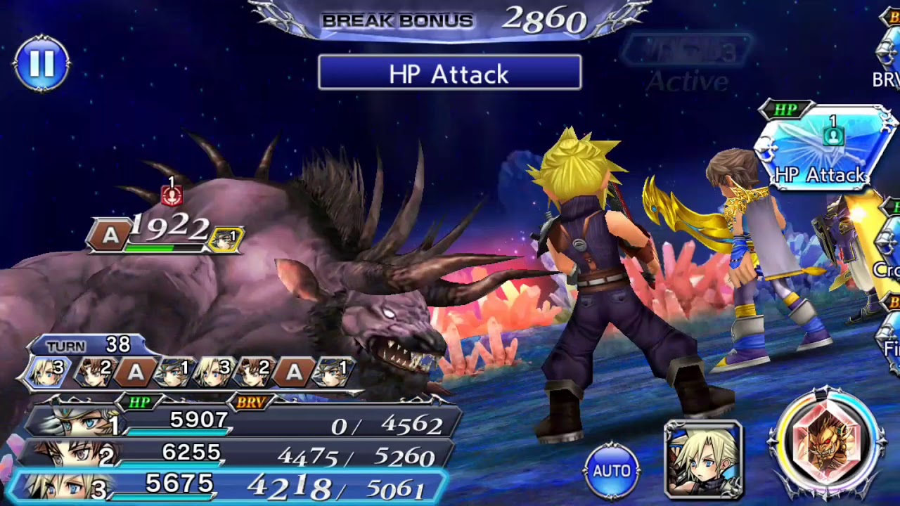 Dissidia Final Fantasy Opera Omnia español - Evento ifrit stage 6 ...