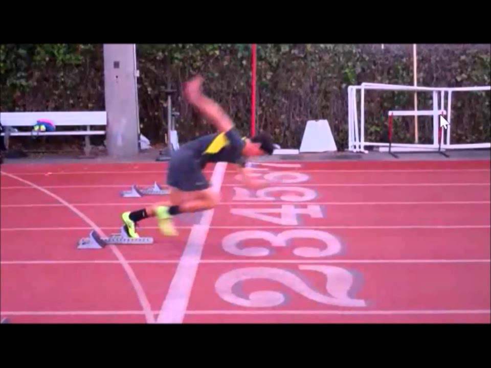 Block Starts - Digital Video Analysis - YouTube