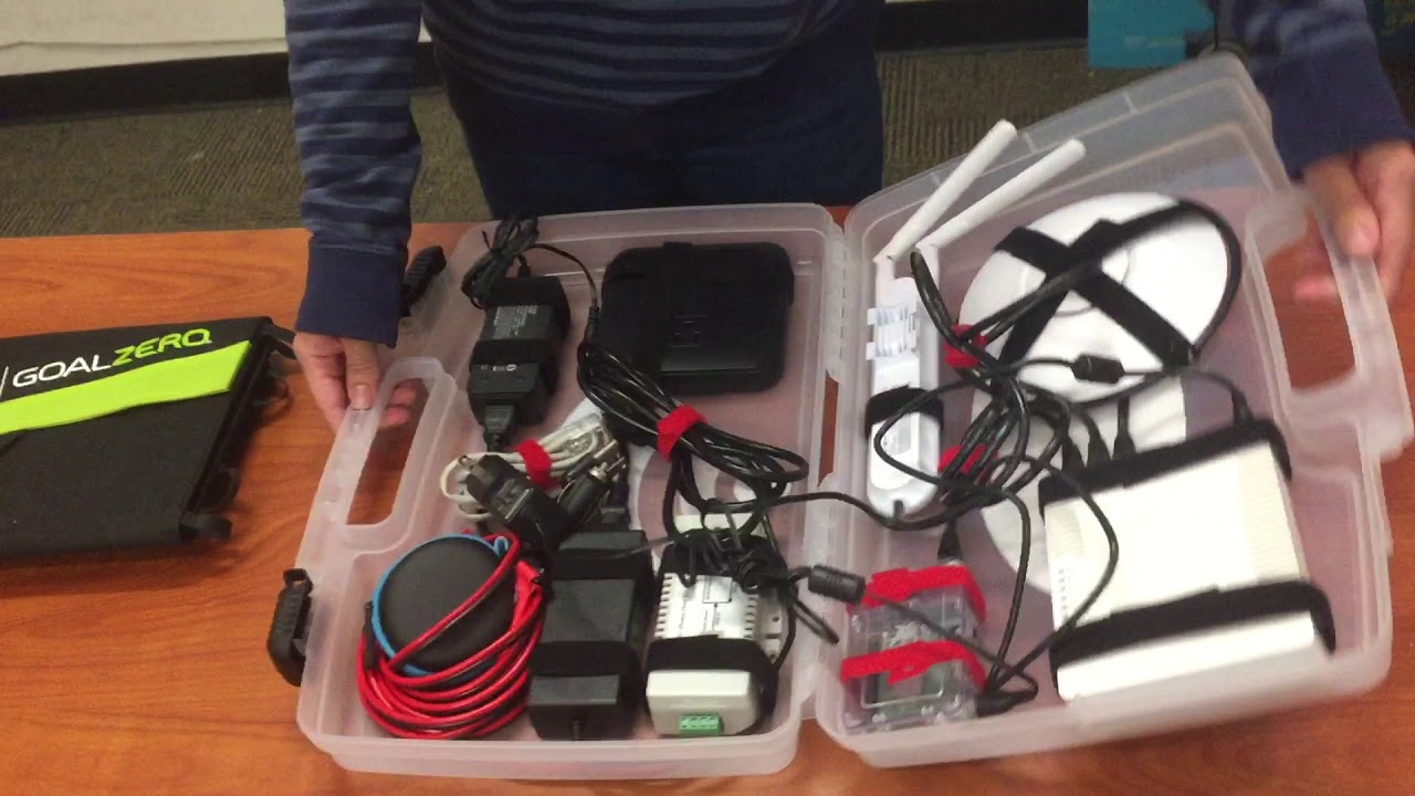 What is a portable network kit - YouTube