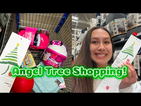 Angel Tree Shopping! 🎄 - YouTube