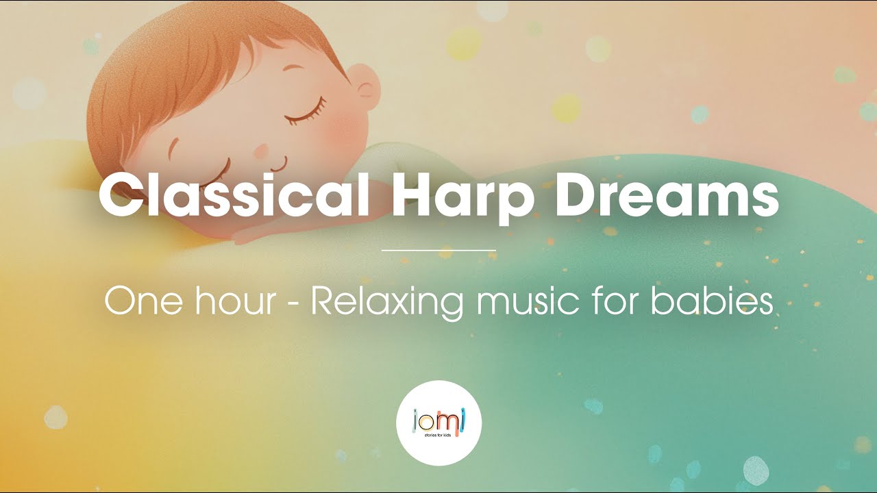🎵 One Hour of Gentle Harp – Relaxing Music for Kids - YouTube