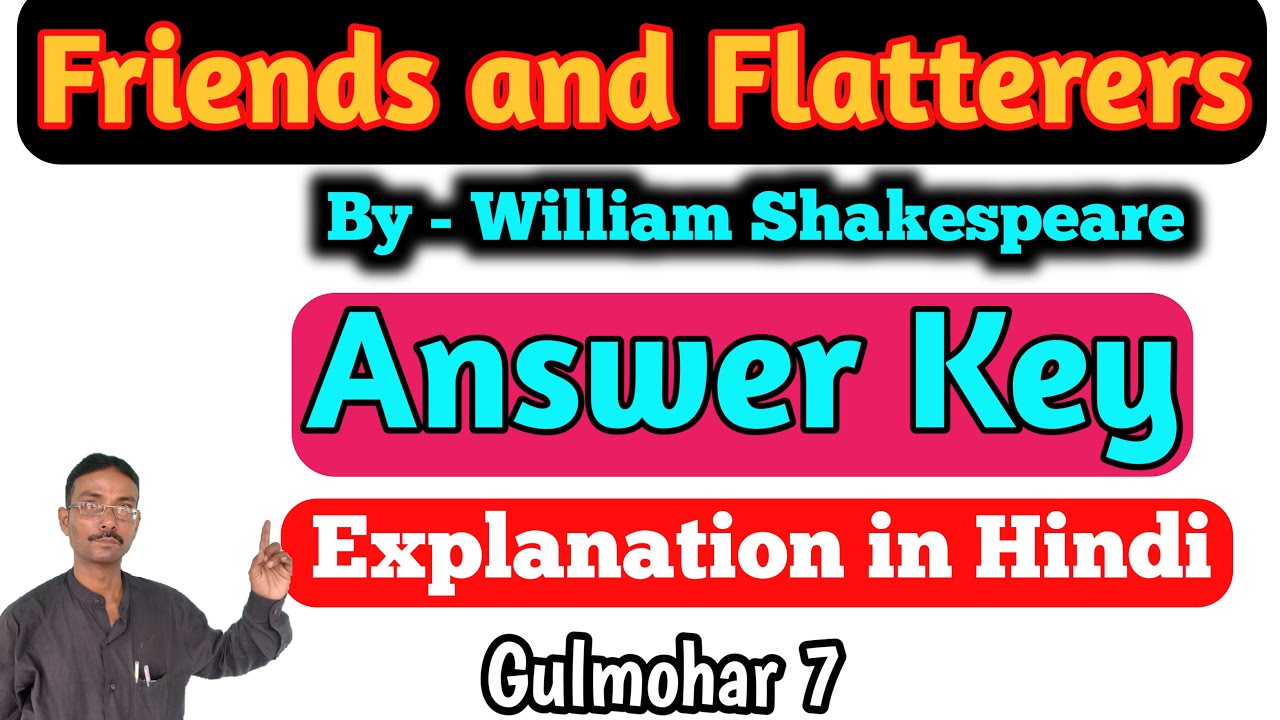 friends-and-flatterers-answer-key-gulmohar-youtube