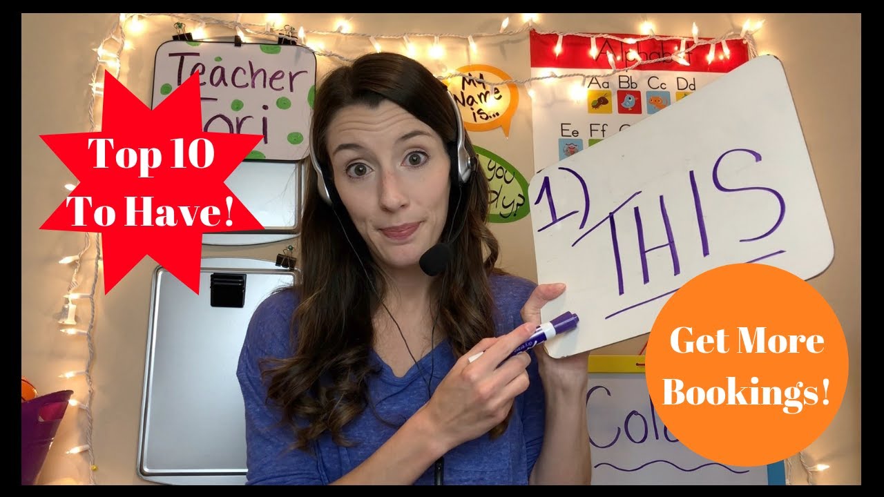 VIPKID Props: The Top 10 YOU NEED! - YouTube