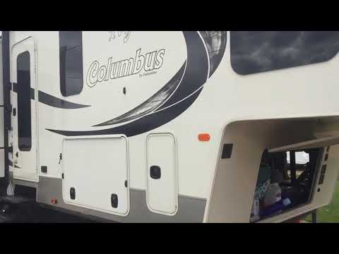 Cat 6 tracker in 5th Wheeler Motorhome - YouTube