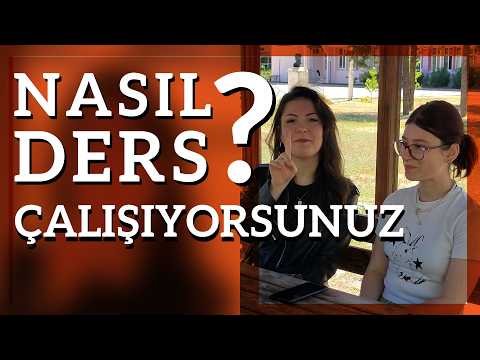 Nasıl Ders Çalışıyorsunuz? | #UZEM #MSKÜ