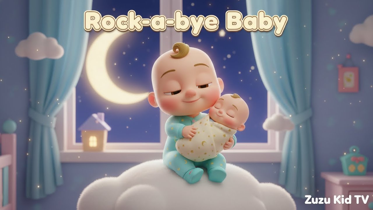 Rock-a-bye Baby Bedtime Song with Zuzu – Nursery Rhyme, Sleep, and ...
