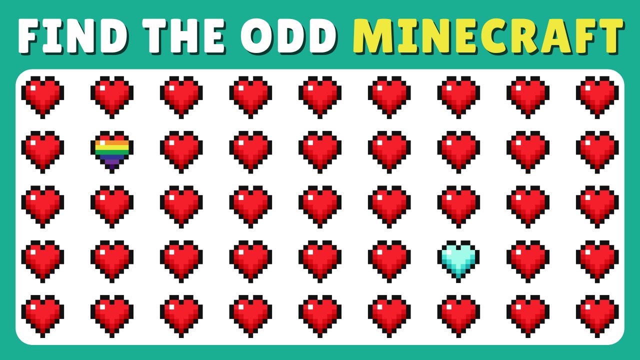 Find the ODD One Out - Minecraft Edition ⛏🎮 Minecraft Quiz - YouTube