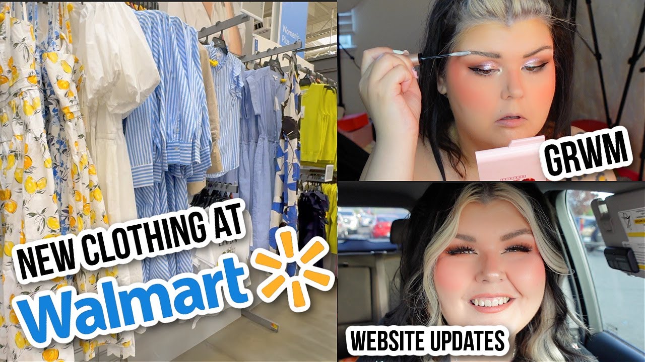 Vlog: New Clothing At WALMART, Get Ready With Me, Website Updates ...