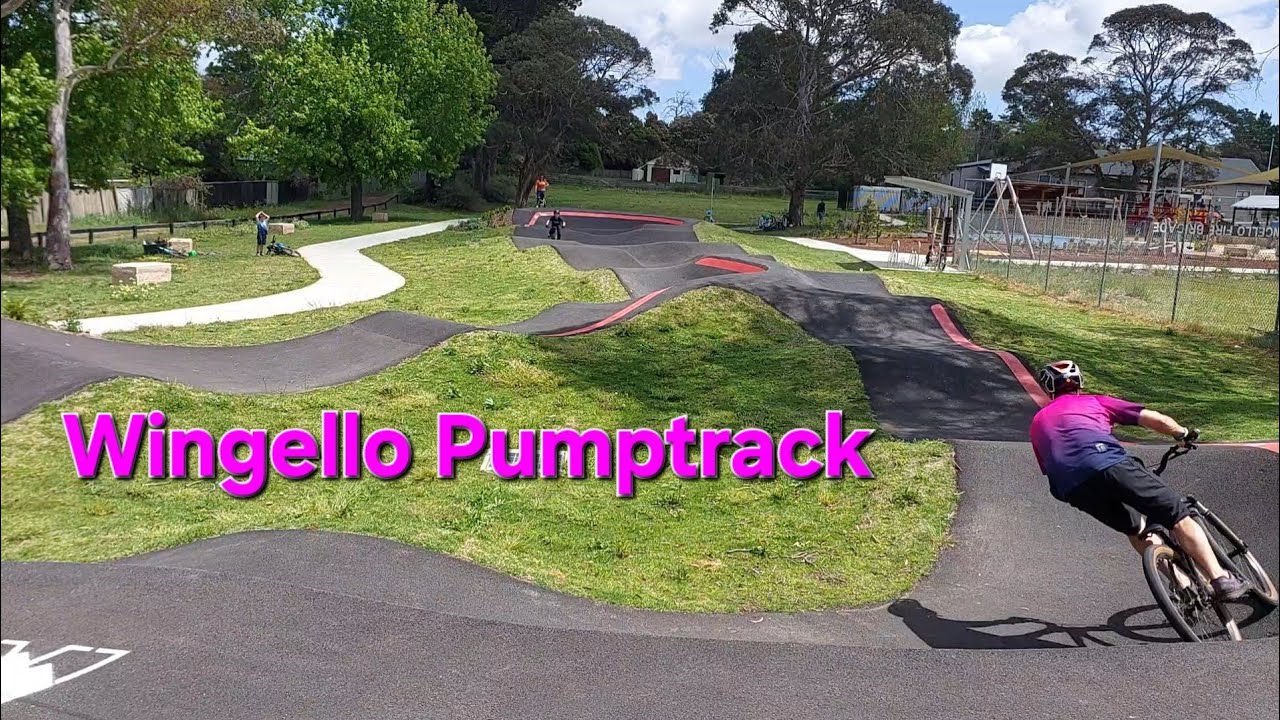 Riding Wingello (Casburn Park) Pump Track - YouTube