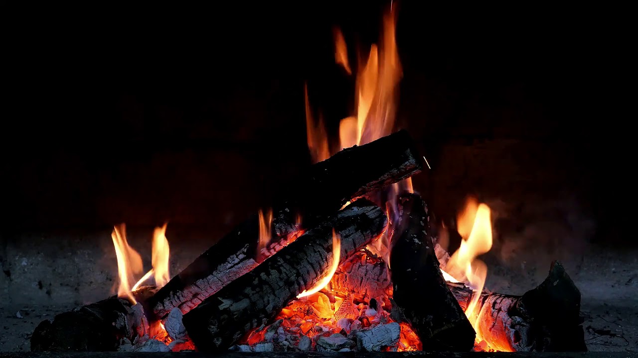 10 Hours Fireplace - Relaxing Sounds - Full HD - YouTube