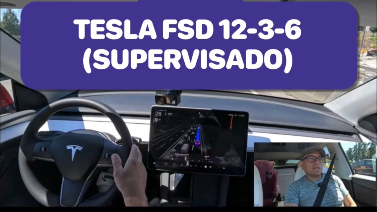 TESLA FSD 12.3.6 PRIMERAS IMPRESIONES (SUPERVISADO)FIRST IMPRESSIONS ...