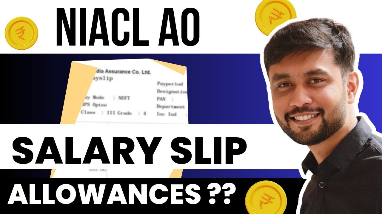 NIACL AO Salary Slip 2023 | Salary Of NIACL AO | Banker Couple - YouTube