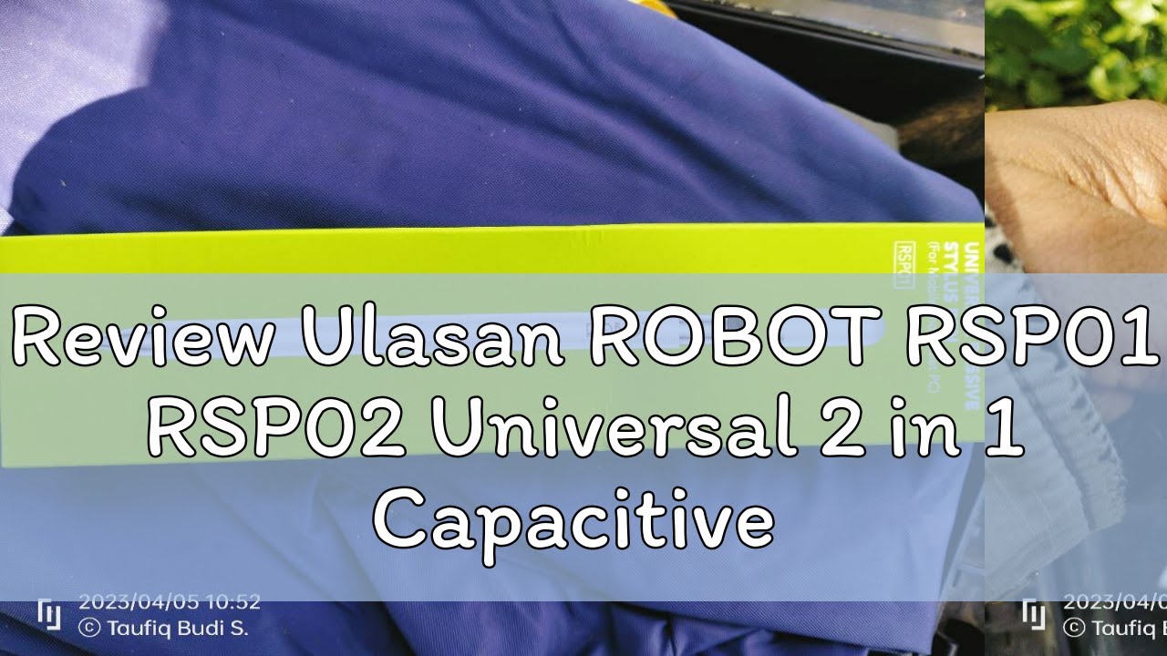 Review Ulasan ROBOT RSP01 RSP02 Universal 2 in 1 Capacitive Stylus Pen for Mobile & Tablet ...