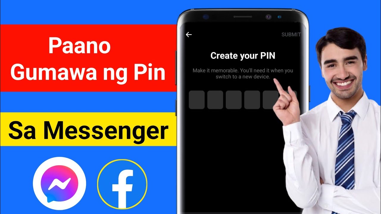 Paano Gumawa ng Pin Sa Facebook Messenger 2024 | Gawin ang Iyong Pin sa ...