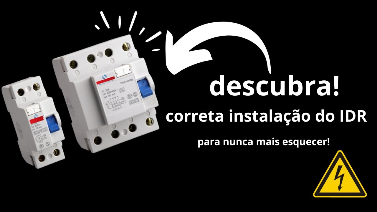 DESCUBRA! correta instalação do IDR! tudo o que você precisa saber ...