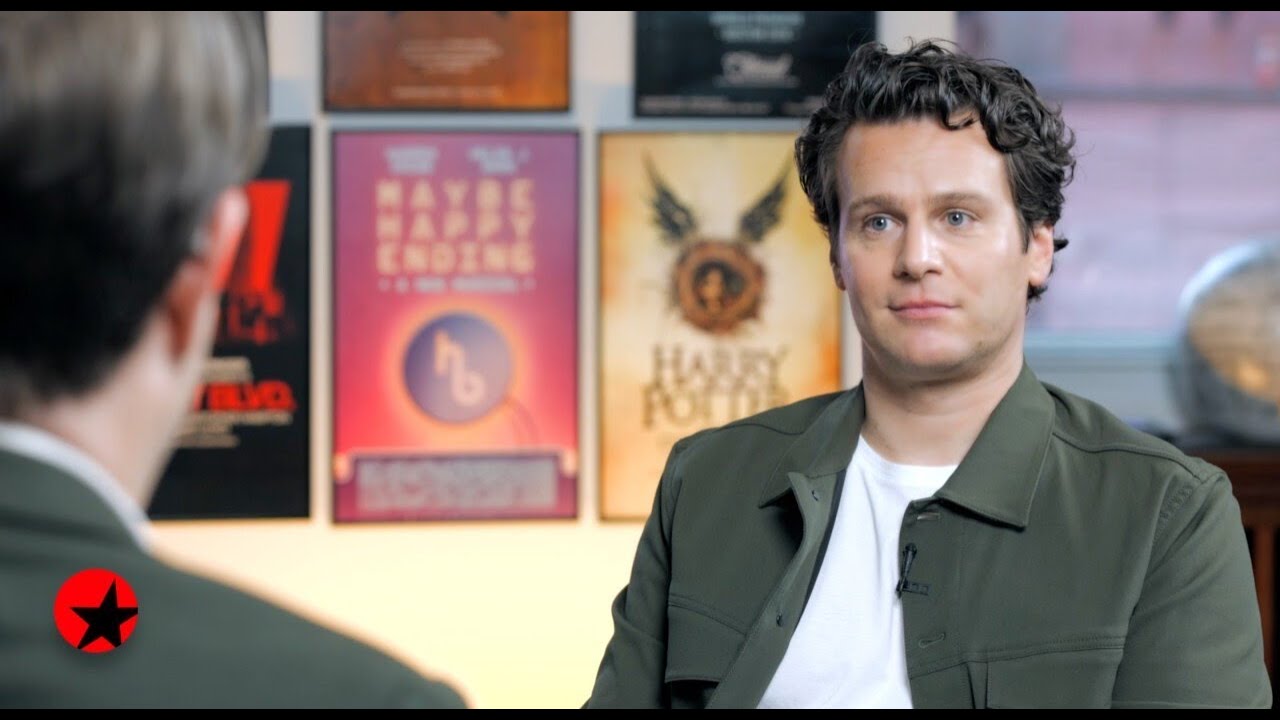 Jonathan Groff on Channeling Bobby Darin in JUST IN TIME - YouTube