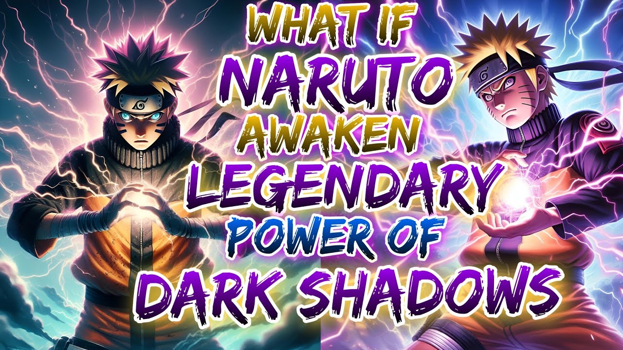 What If Naruto Awaken With the Legendary Power of Dark Shadows ...