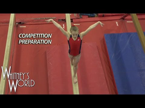 Gymnastik Vorbereitung Wettbewerb | Whitney Bjerken