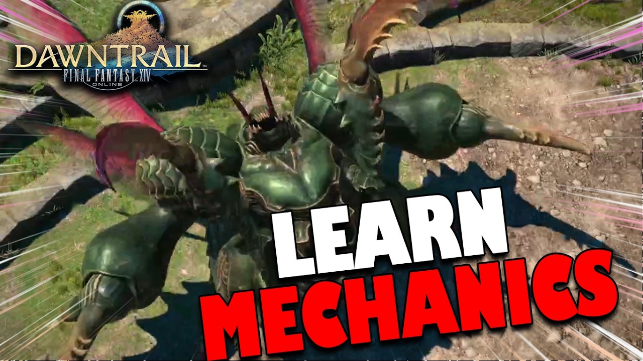 Final Fantasy XIV DawnTrail: Apollyon Mechanics - YouTube