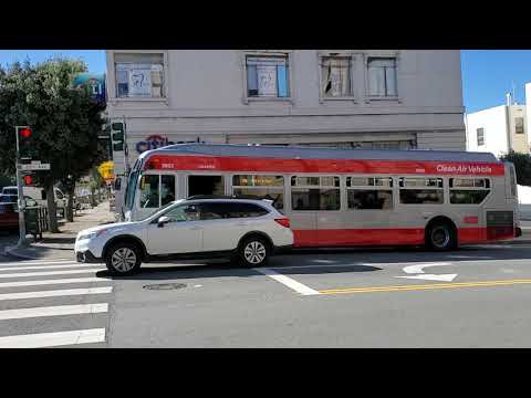 56 Minutes Remain! | SF Muni 8953, 8768, 6521