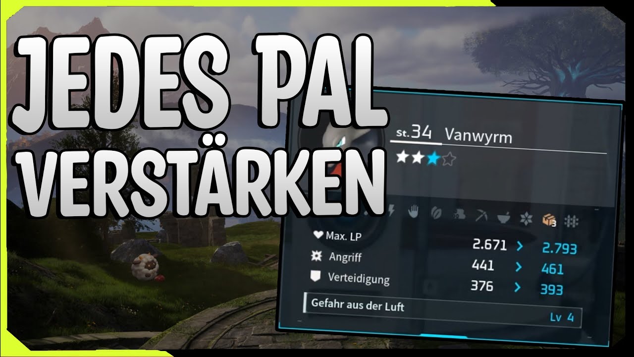 So wird jedes Pal Stärker ! auch Partner Fähigkeiten - Pal Entsafter ...