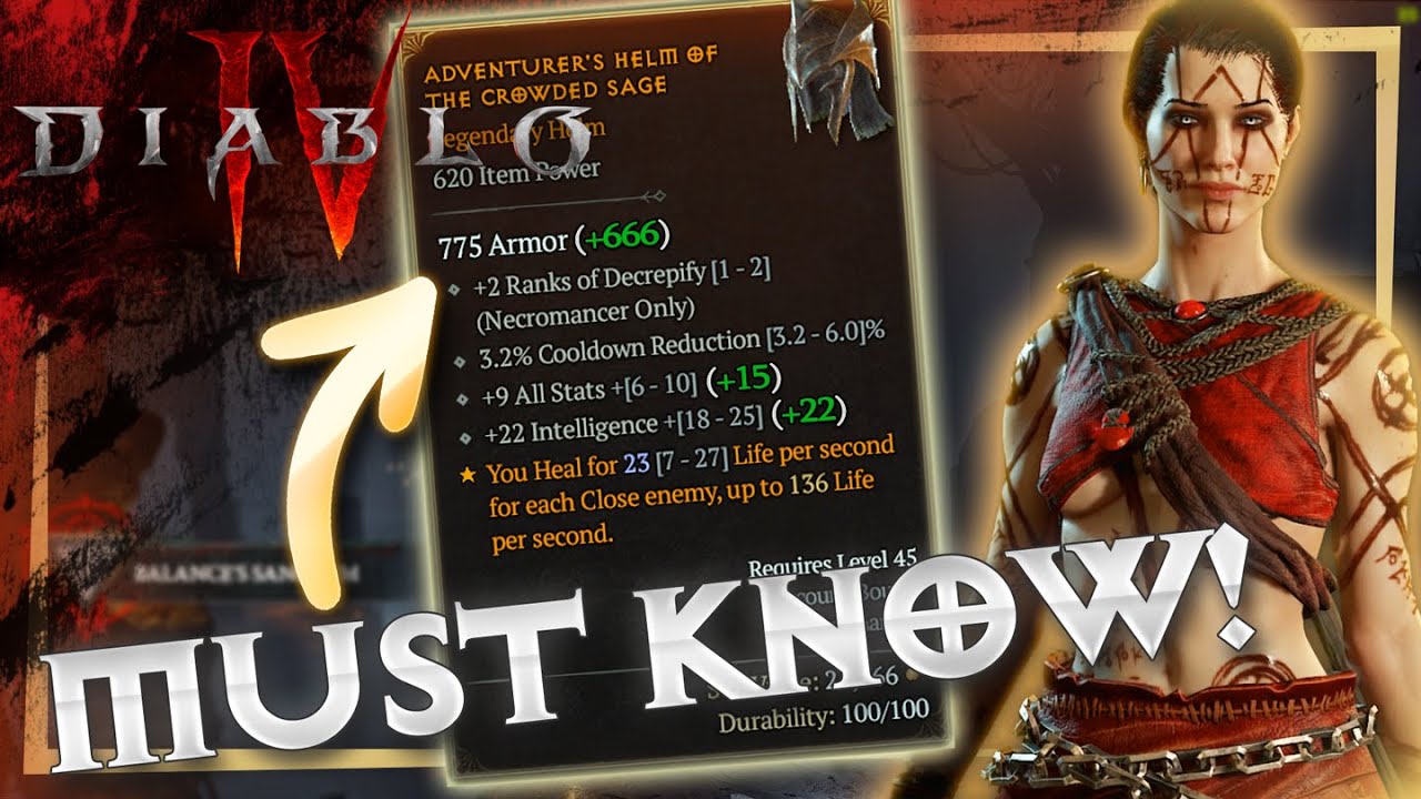 Diablo 4 - ULTIMATE Trick To Maximizing Your Stats! | Item Power ...