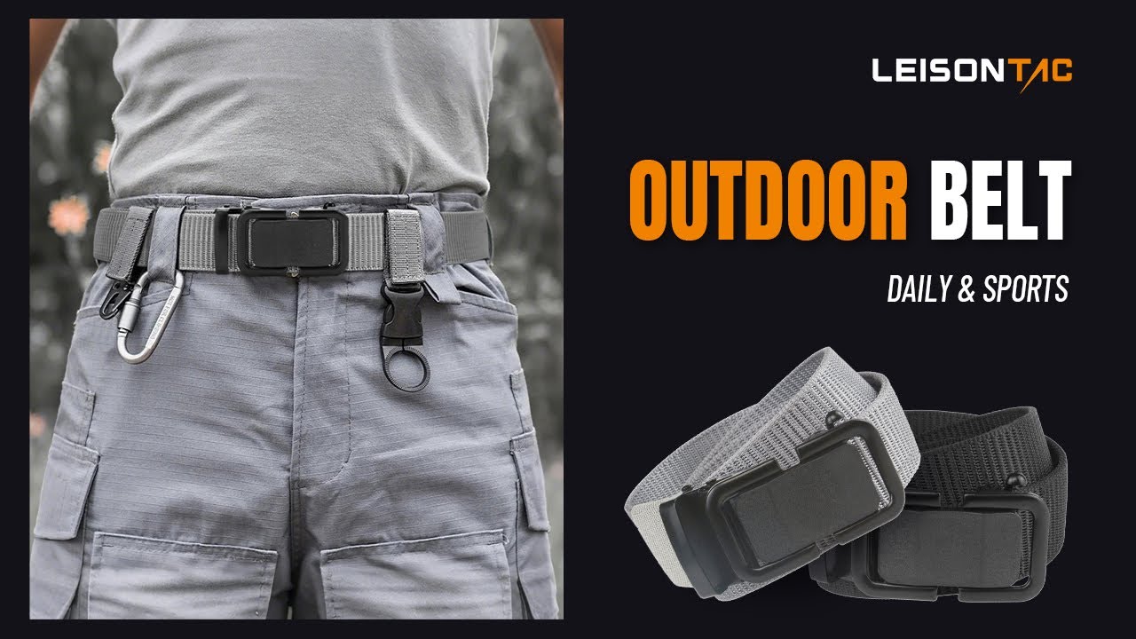 Leison PBT-65 Tactical Belt - YouTube