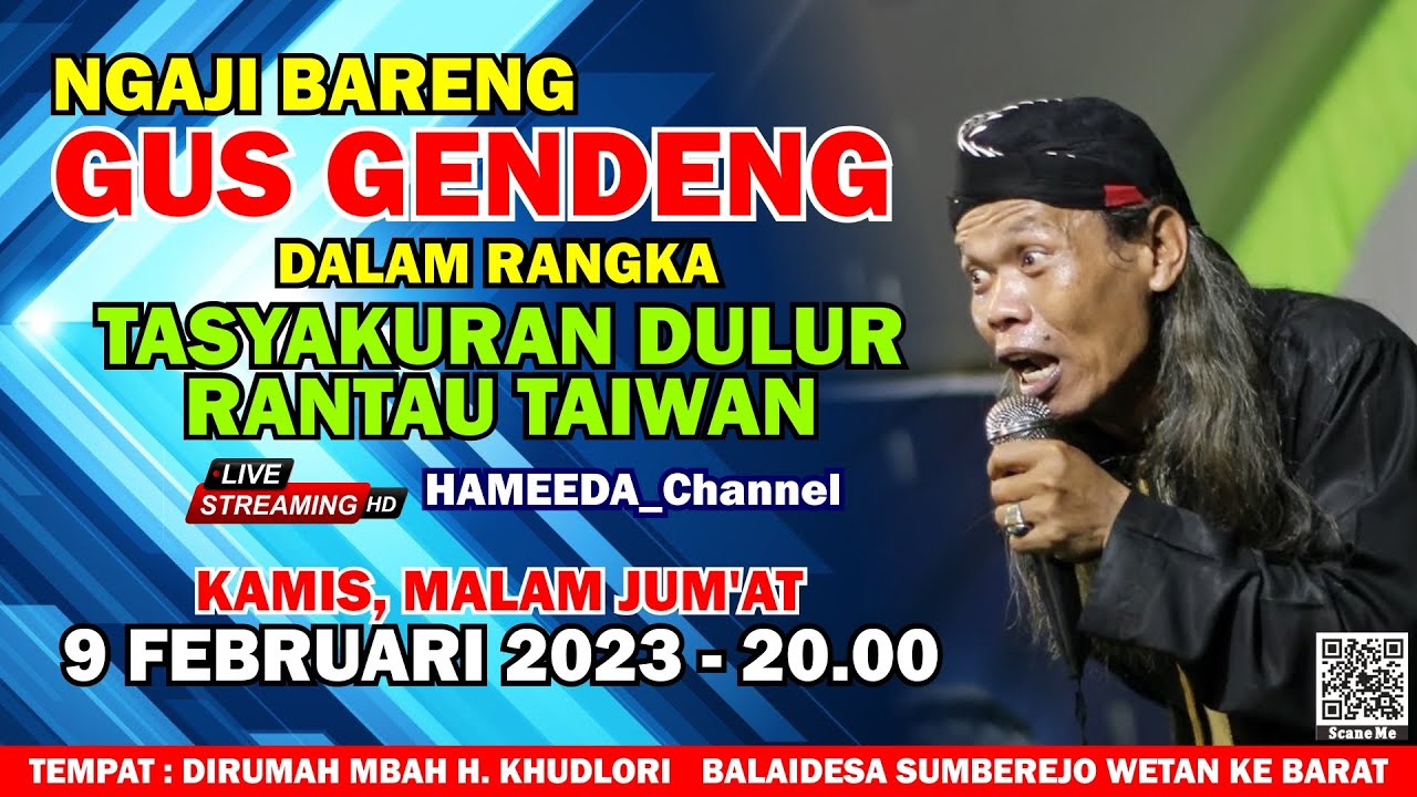 Ngaji Bareng Gus Gendeng di Desa Sumberjo Wetan - YouTube