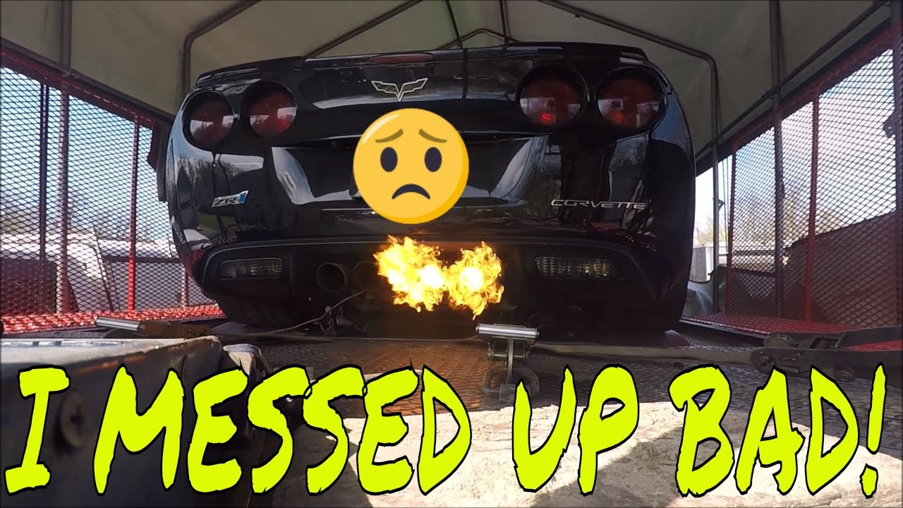 The Very First Corvette ZR1 I've Ever TUNED!!! - YouTube
