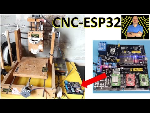 Maquina CNC de Control Numérico con ESP32, Cómo diseñamos el PCB - YouTube